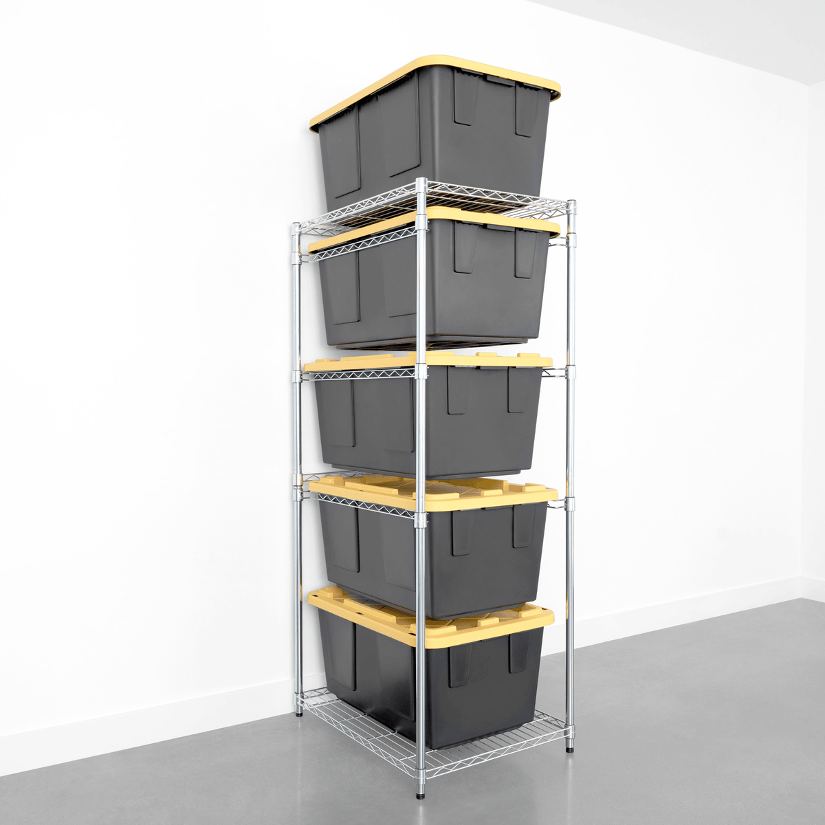 Plastic Bin Storage Shelf Solutions for Your Home - SafeRacks