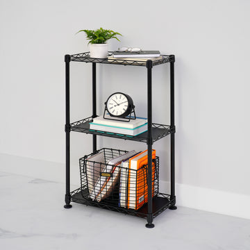 10" x 18" x 30" 3-Tier Wire Rack