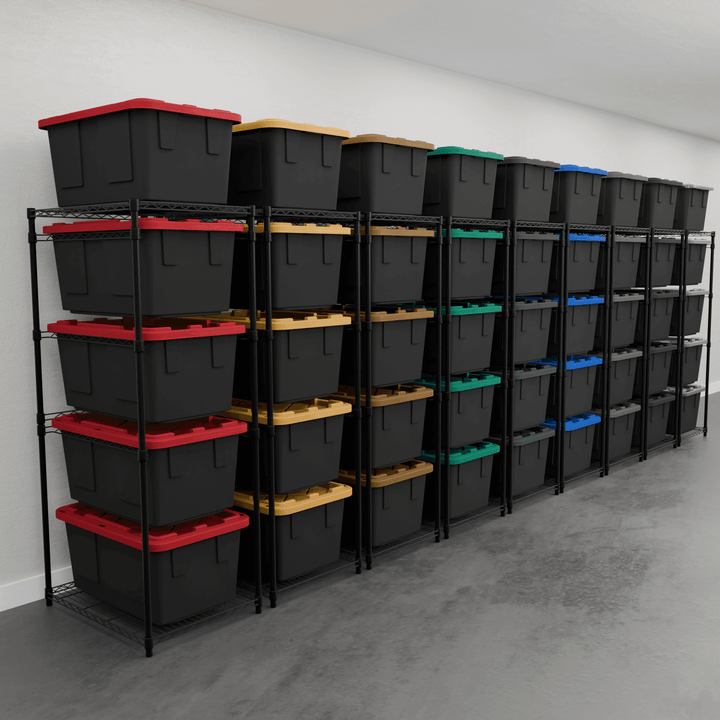 Plastic Bin Storage Shelf Solutions for Your Home - SafeRacks
