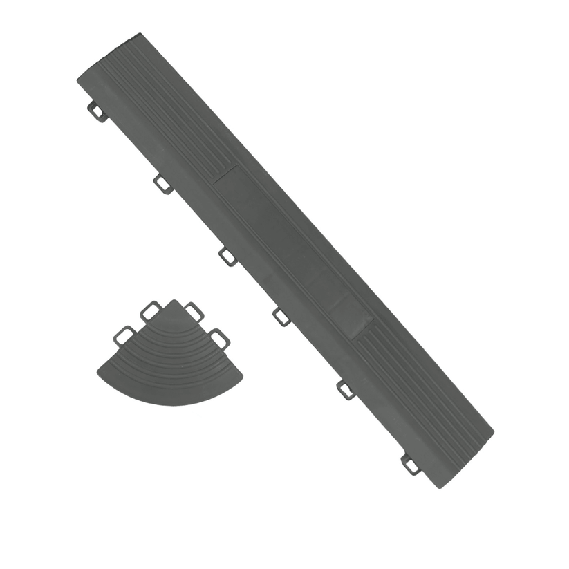 SafeRacks Edge and Corner Kit for Garage Floor Tiles