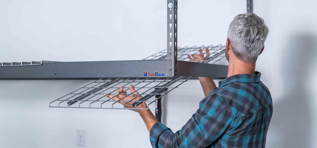 SafeRacks Overhead Garage Storage Rack - Installation Video