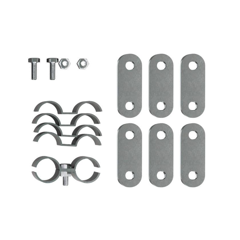 Bin Storage Rack Expansion Kit with Wheels - Safely Connect Bin Rack ...